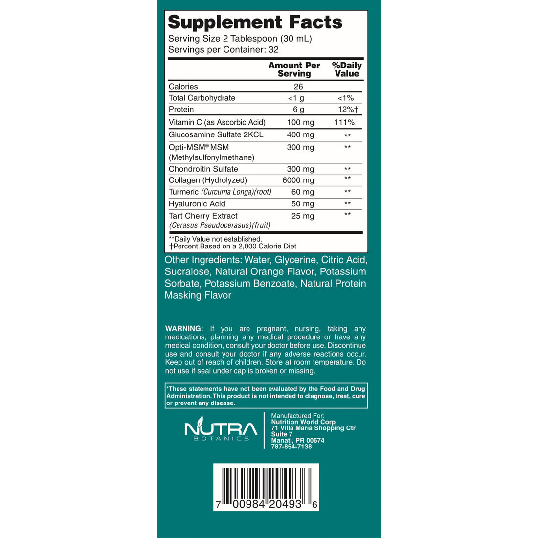 Nutra Botanics Super Collagen Joint Plus – Nutrition World Supplements